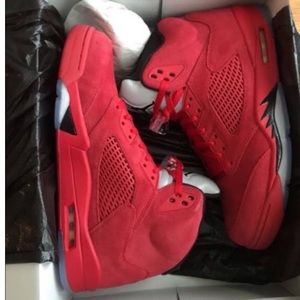 Jordan | Shoes | Jordan Retro 5 University Red And Black | Poshmark